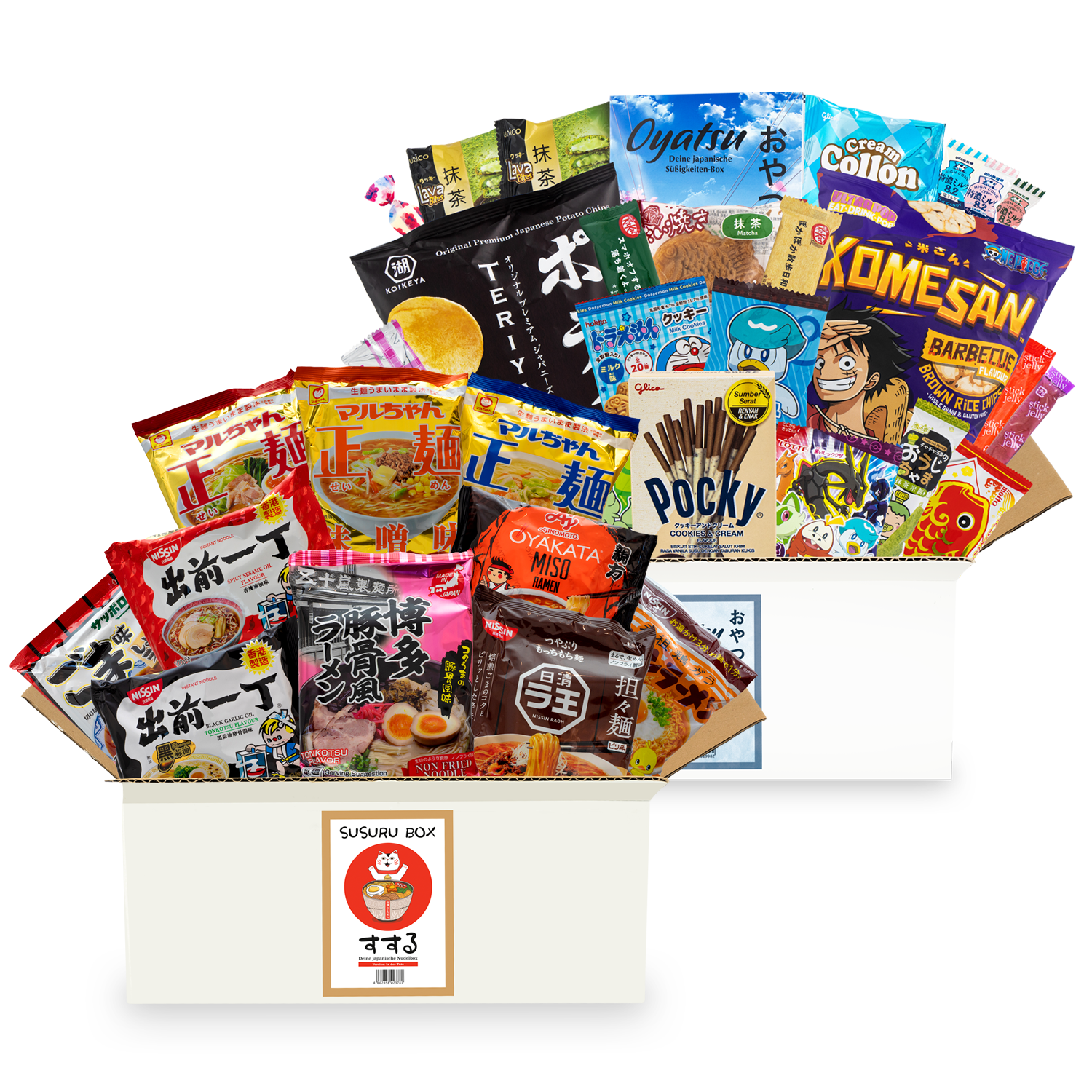 Japan Experience 1 candy box 1 noodle box from Japan